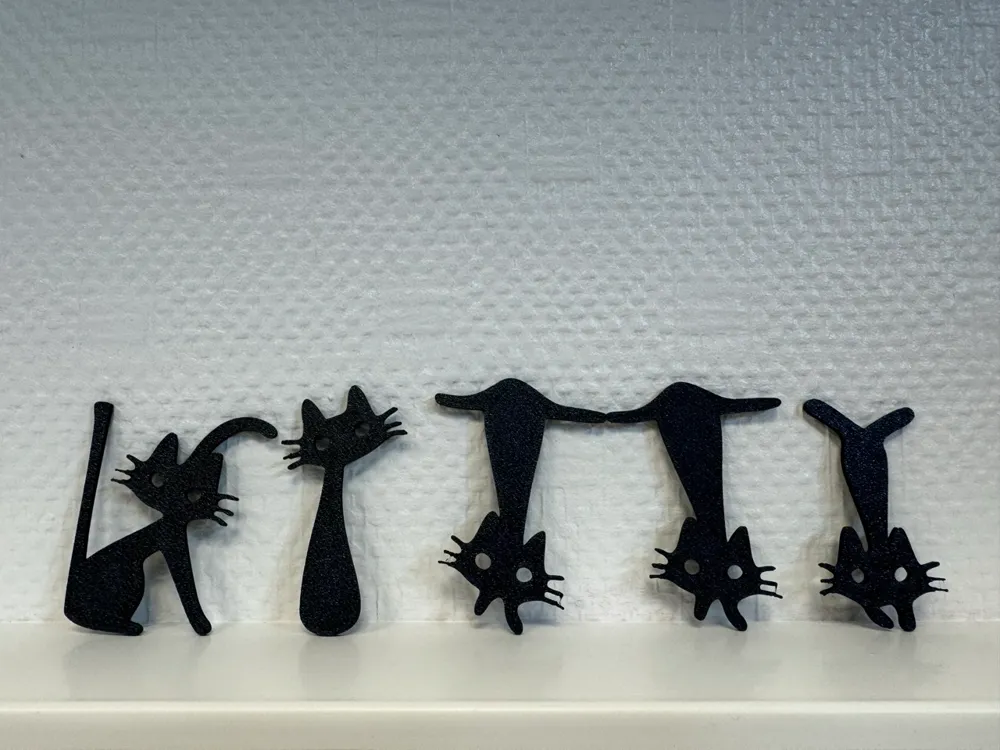 Alphabet cat - Alphabet chat by G3dFactory MakerWorld: Download Free 3D ...