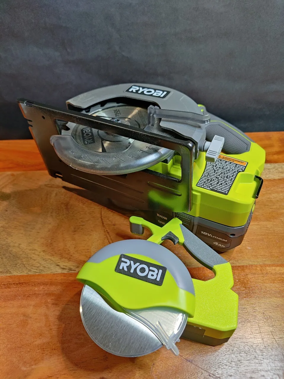 Ryobi Circular Saw Pizza Cutter by ProjectsandMods MakerWorld: Download ...