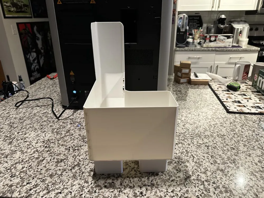 Jumbo H2D Purge Bin - High Capacity - Back Stop by BATTCAVE MakerWorld ...