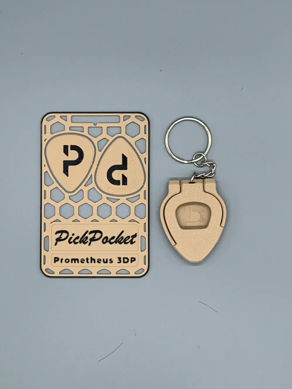 Print in Place - PickPocket - Guitar Pick Holder - Free 3D Print Model ...