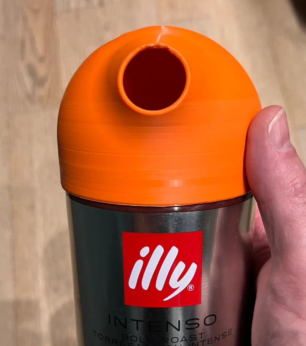 Illy coffee can spout/funnel lid by BartmanEH MakerWorld: Download Free ...