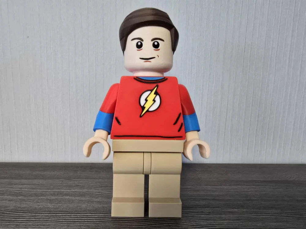 Big Bang Theory - Sheldon Cooper * 500% ~ 21 cm por HeiHei MakerWorld ...