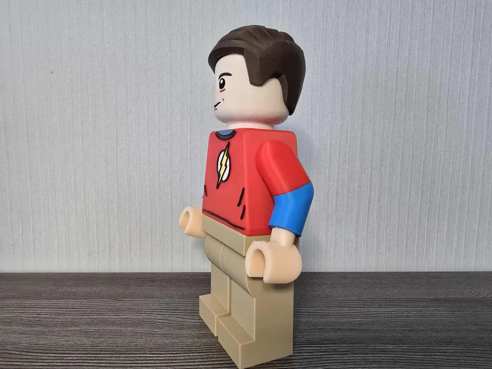 Big Bang Theory - Sheldon Cooper * 500% ~ 21 cm by HeiHei MakerWorld ...