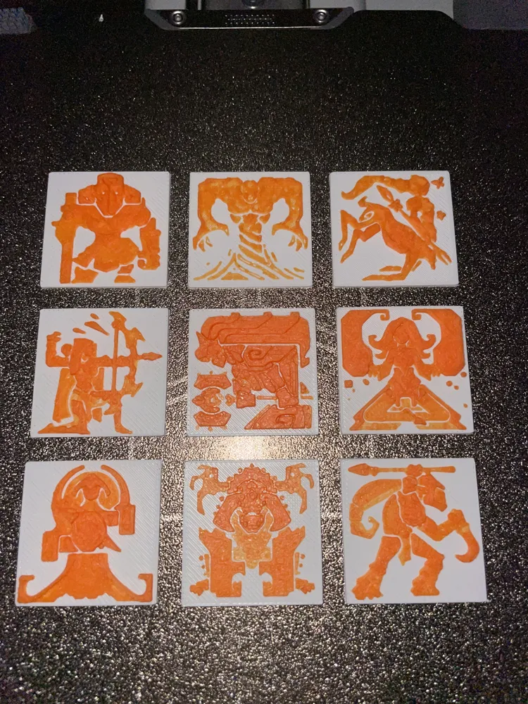 Dota 2 Hero Compendium 1 Relief - Free 3D Print Model - MakerWorld