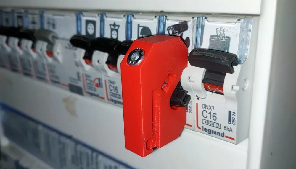 electrical circuit breaker lockout/tagout - Free 3D Print Model ...