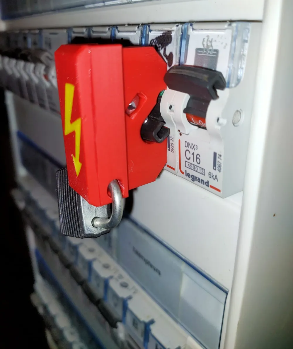 electrical circuit breaker lockout/tagout - Free 3D Print Model ...