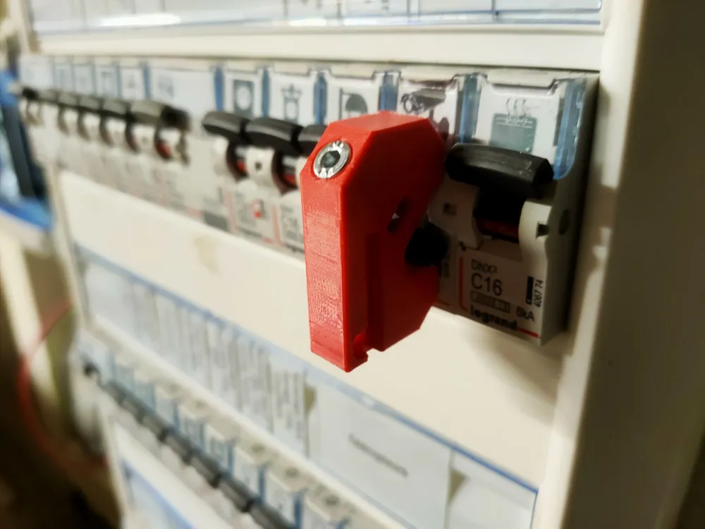 electrical circuit breaker lockout/tagout - Free 3D Print Model ...