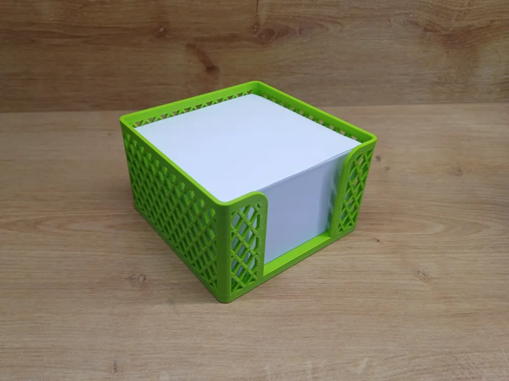 Mesh note box - Free 3D Print Model - MakerWorld
