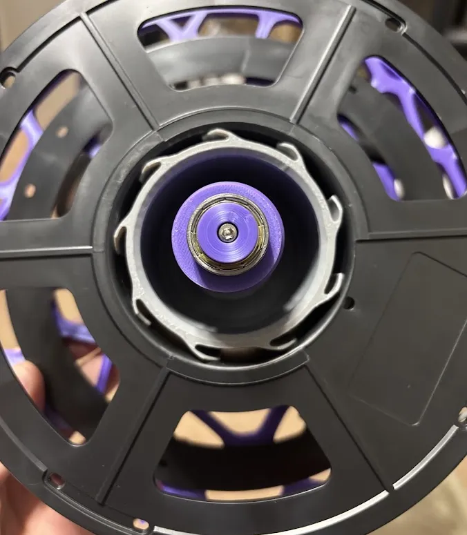 Sunlu or Anycubic Python AMS Spool Adapter Remixed by r_mix - MakerWorld