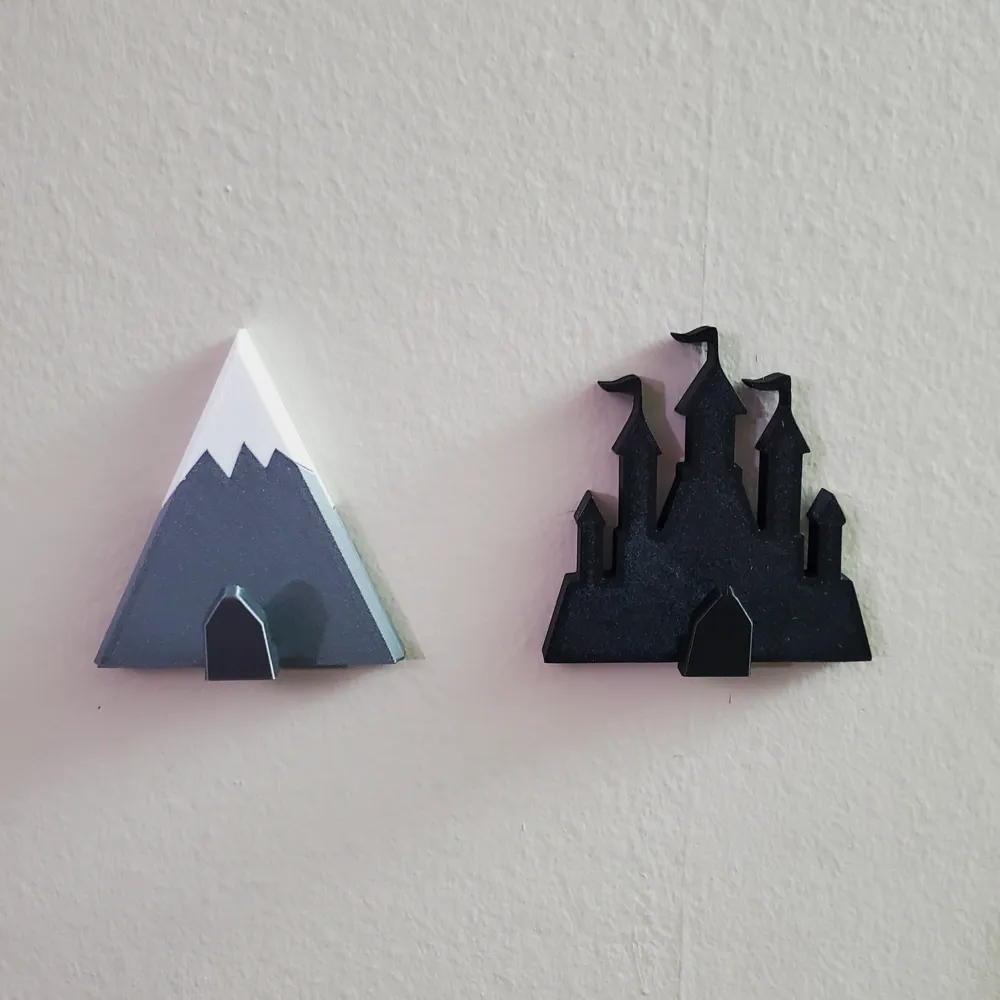 Castle Coat Hook - Fairytale Bedroom Decoration by Ziggy - MakerWorld