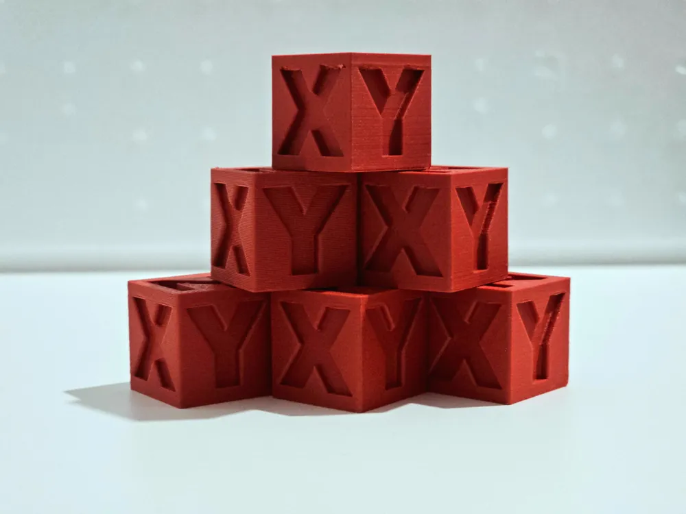 Calibration cube XYZ - Free 3D Print Model - MakerWorld
