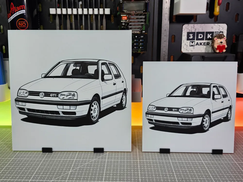 Golf 3 Farben