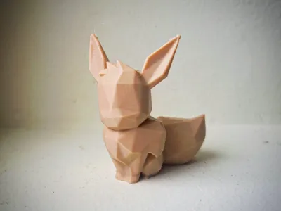 Eevee - low poly (pokemon) by Jefflynn - MakerWorld
