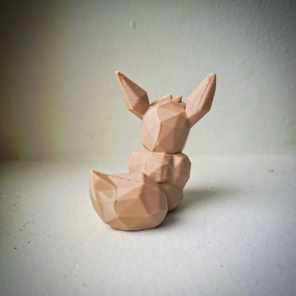 Eevee - low poly (pokemon) by Jefflynn - MakerWorld