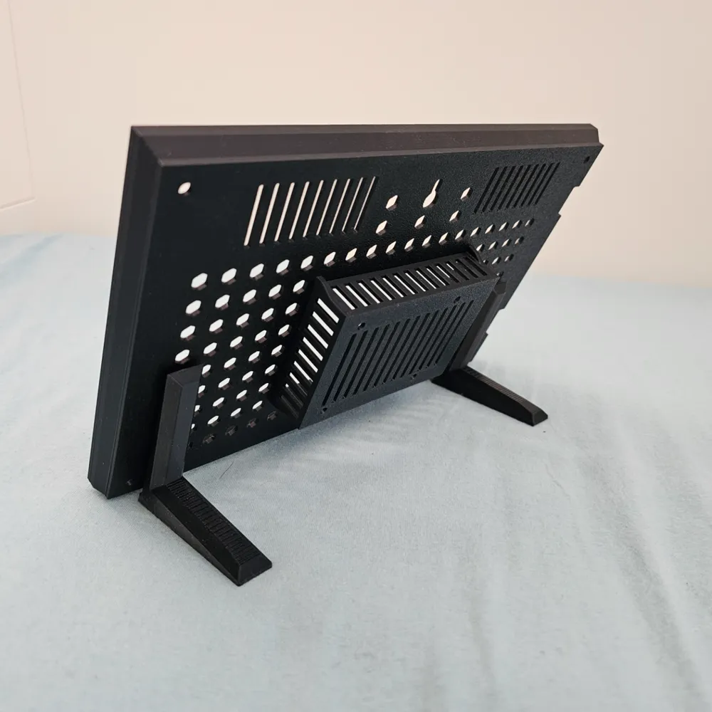 GeekPi 10" Case with Desk Stand and Wall Mount - Free 3D Print Model ...