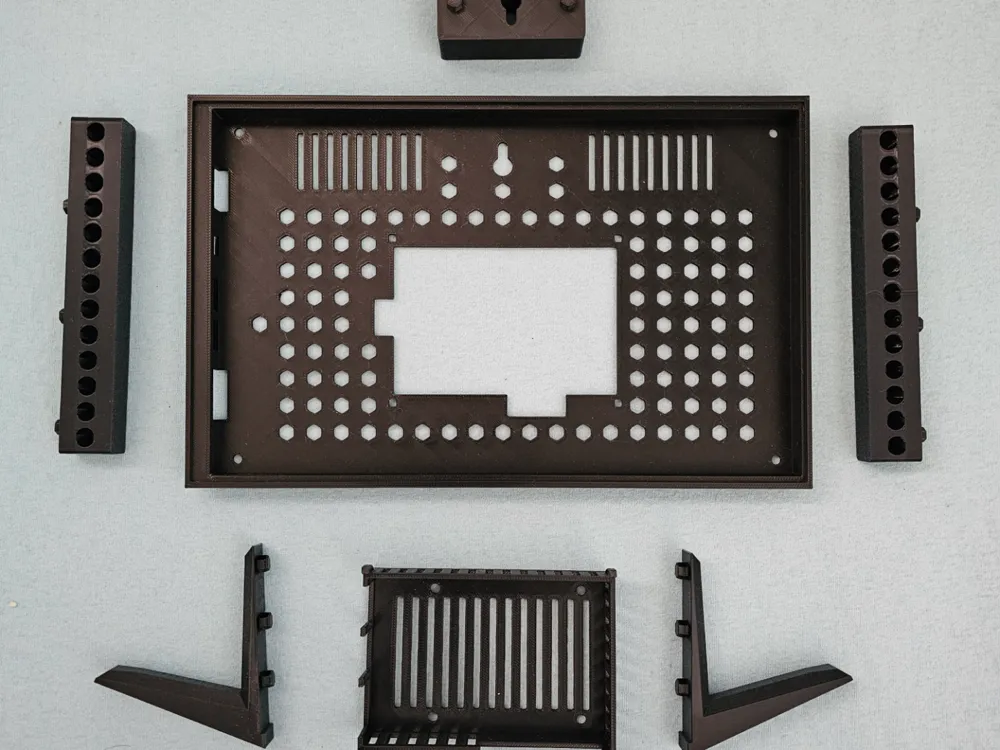 GeekPi 10" Case with Desk Stand and Wall Mount by James T. - MakerWorld