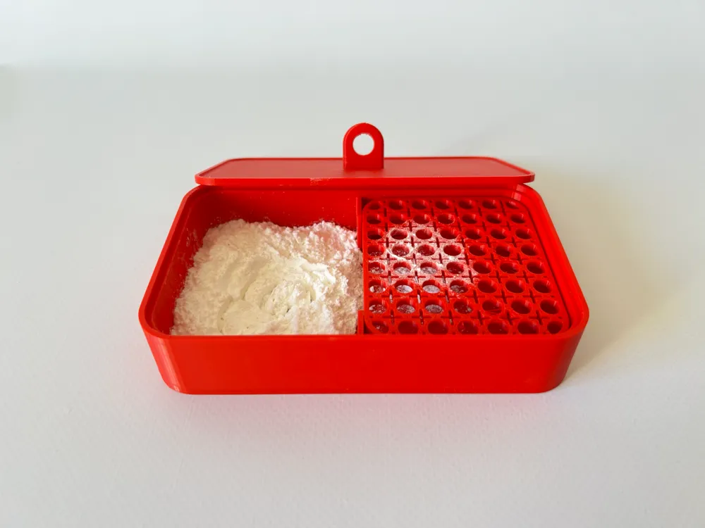 Cornstarch Tapper Box – Polymer Clay - Free 3D Print Model - MakerWorld