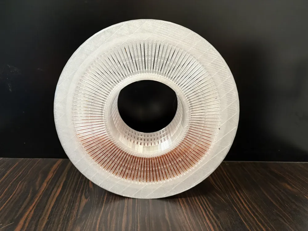 Desiccant Container - spool shaped with screw lid - Free 3D Print Model ...