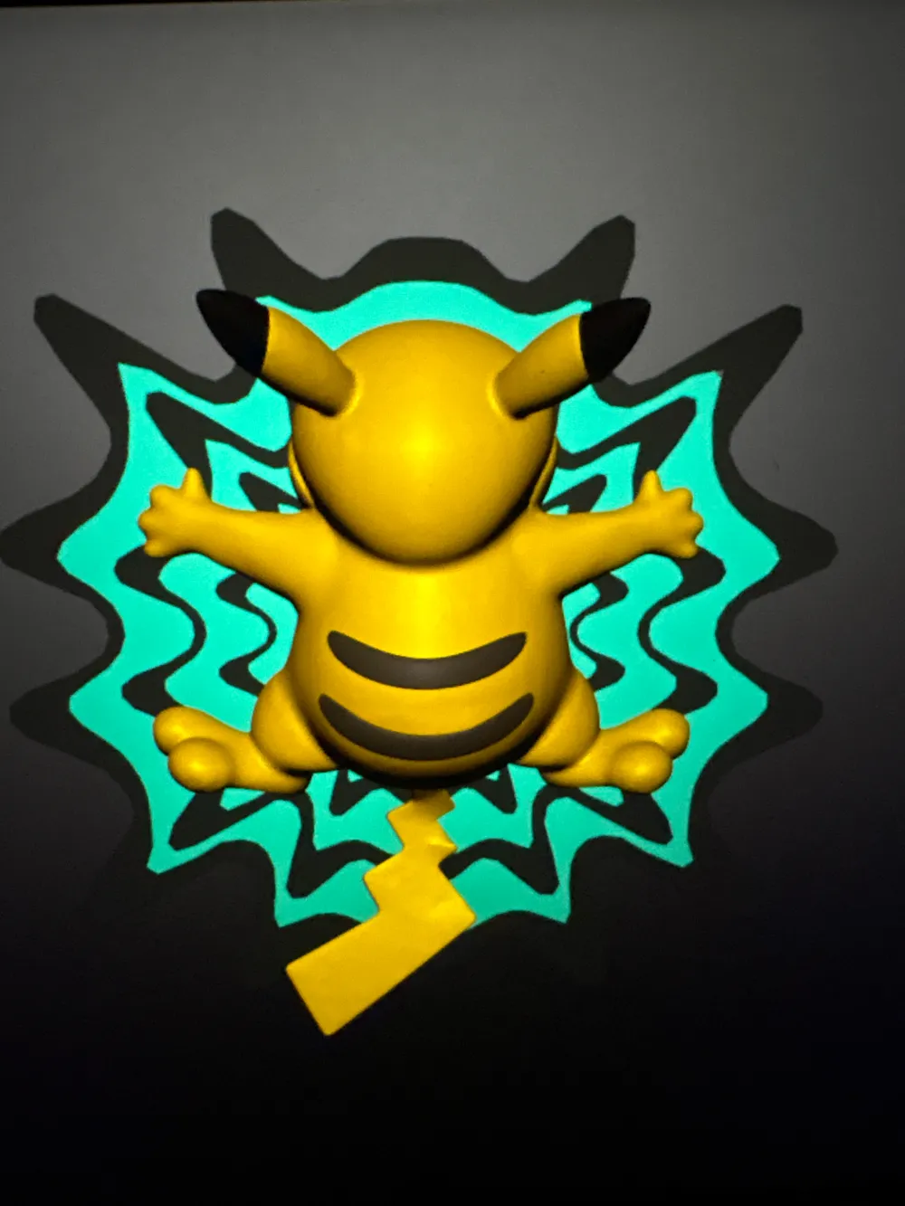 Pokemon squashed Pikachu - Free 3D Print Model - MakerWorld