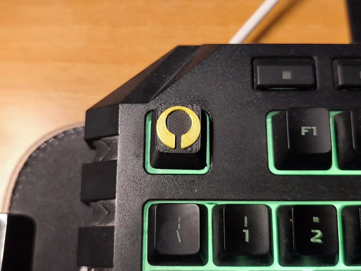 Marathon Keycap for Membrane Keyboard - Free 3D Print Model - MakerWorld