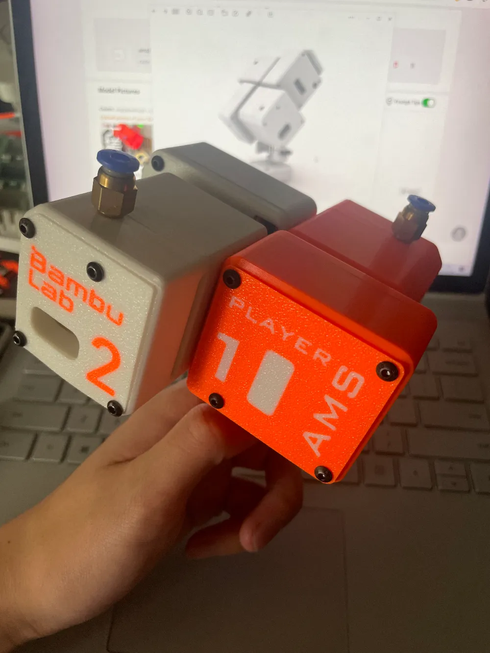 手搓AMS DIY AMS by 划划划划水 - MakerWorld