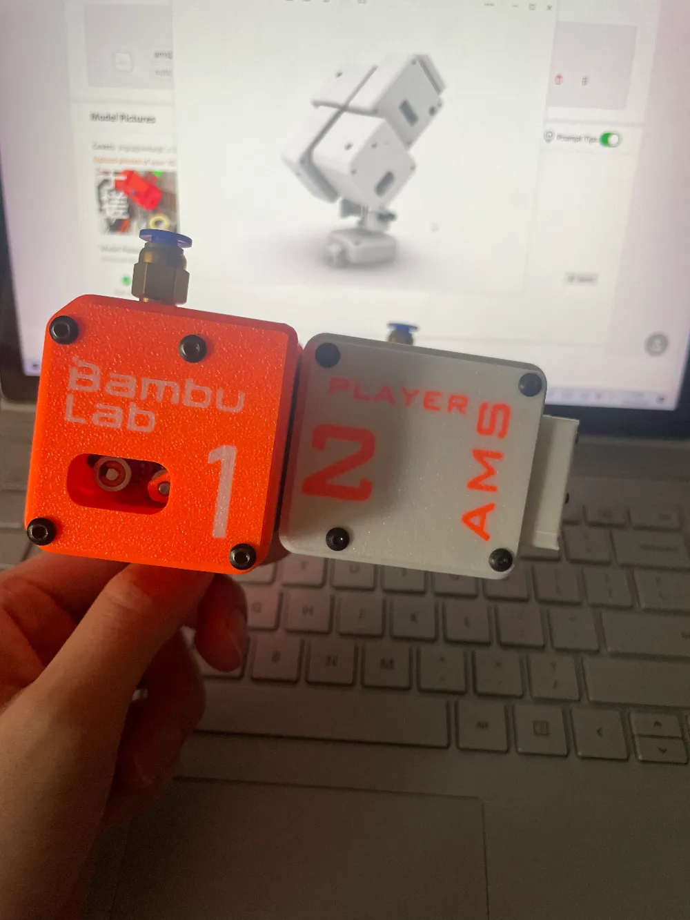 手搓AMS DIY AMS by 划划划划水 - MakerWorld