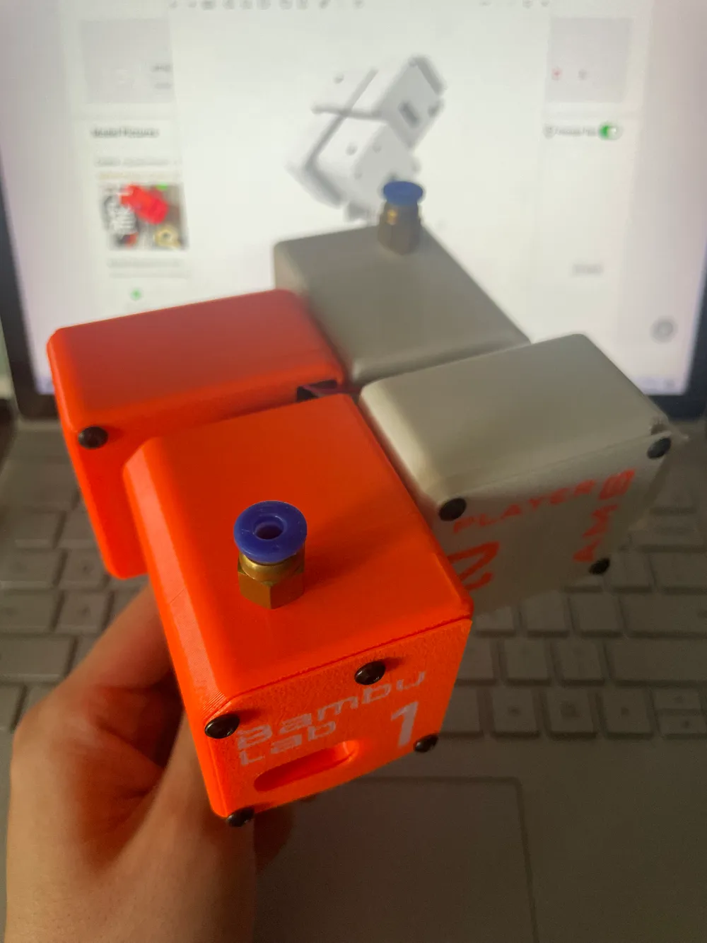 手搓AMS DIY AMS by 划划划划水 - MakerWorld