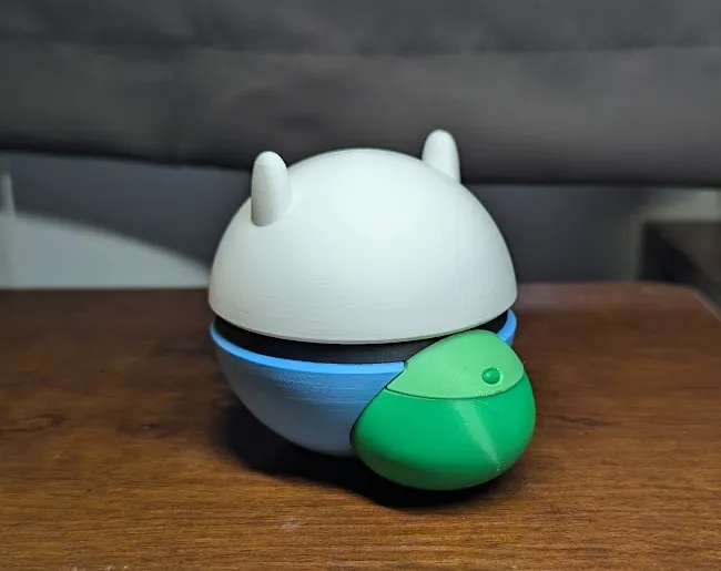 Finn the Human Pokeball - Free 3D Print Model - MakerWorld