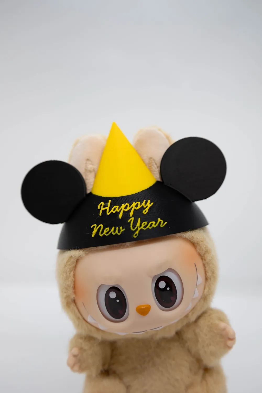 La bubu Labubuu Labu Disney NYE New Year 2026 Hat - Free 3D Print Model ...