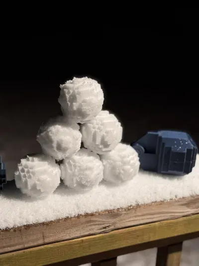 Minecraft Snowball Maker by Cactus MakerWorld: Download Free 3D Models