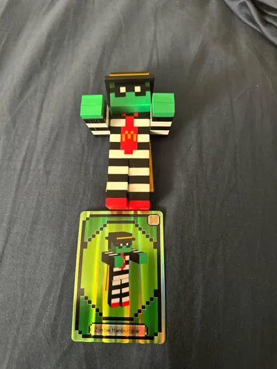 Zombie Hamburglar A Minecraft Movie Meal Toy by Mlez-10MakerWorld ...