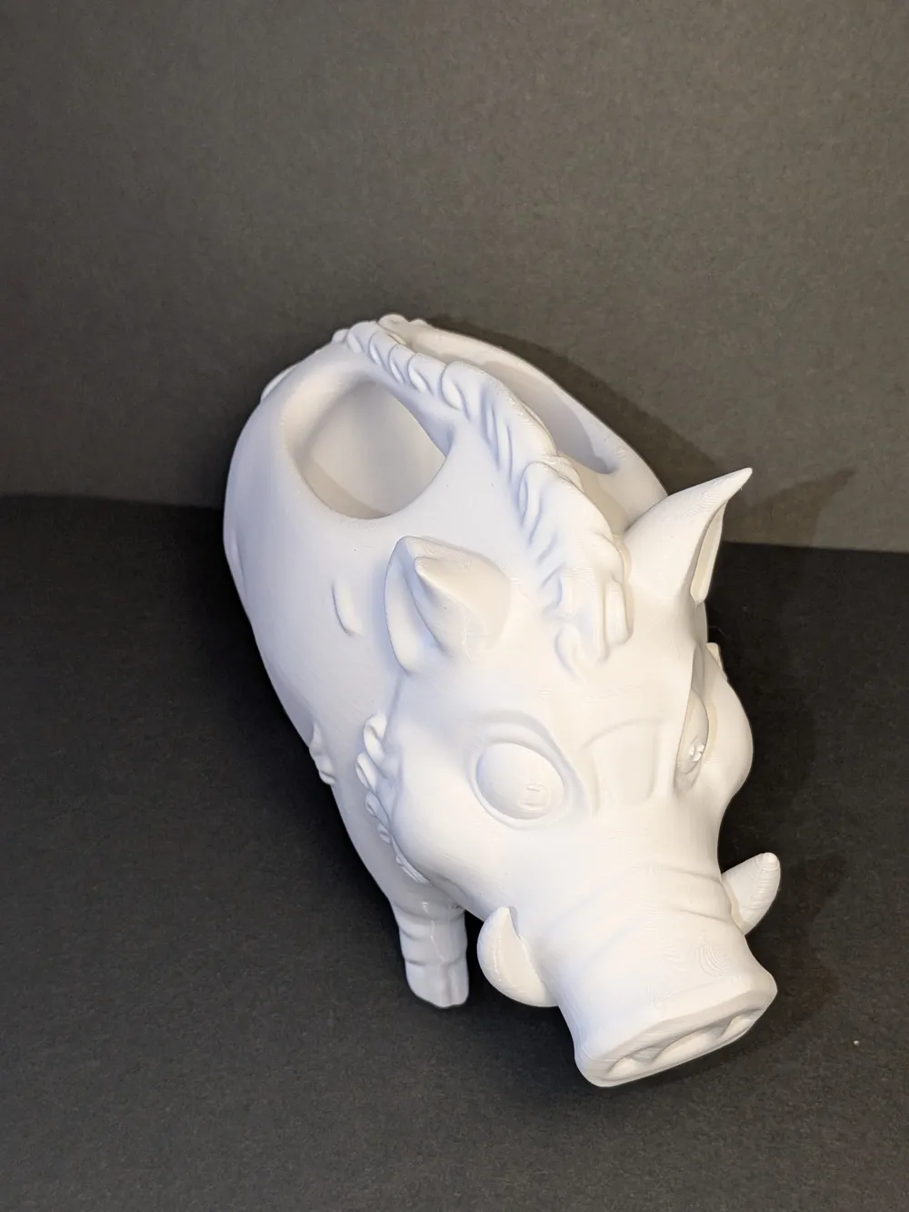Wild Boar - Pen Holder - Free 3D Print Model - MakerWorld