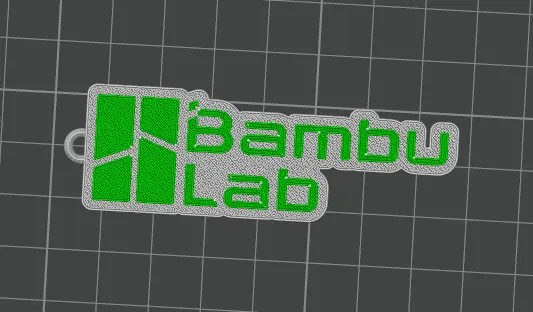 llavero bambu lab logo izq by Josedj - MakerWorld