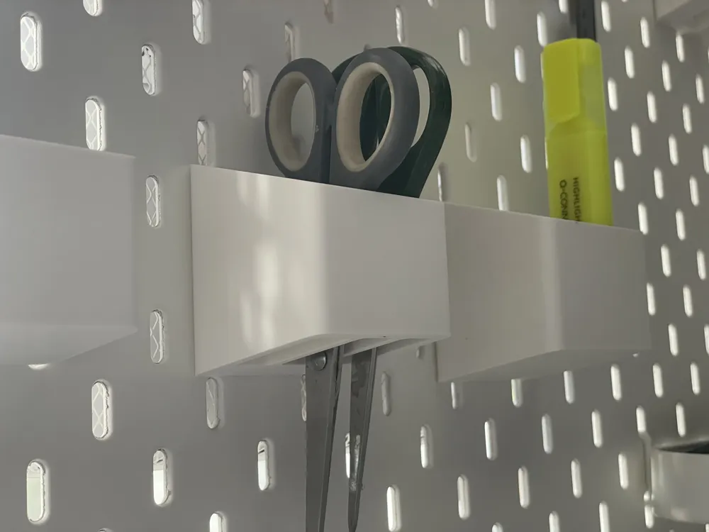 Ikea Skadis Scissor Holder - Free 3D Print Model - MakerWorld