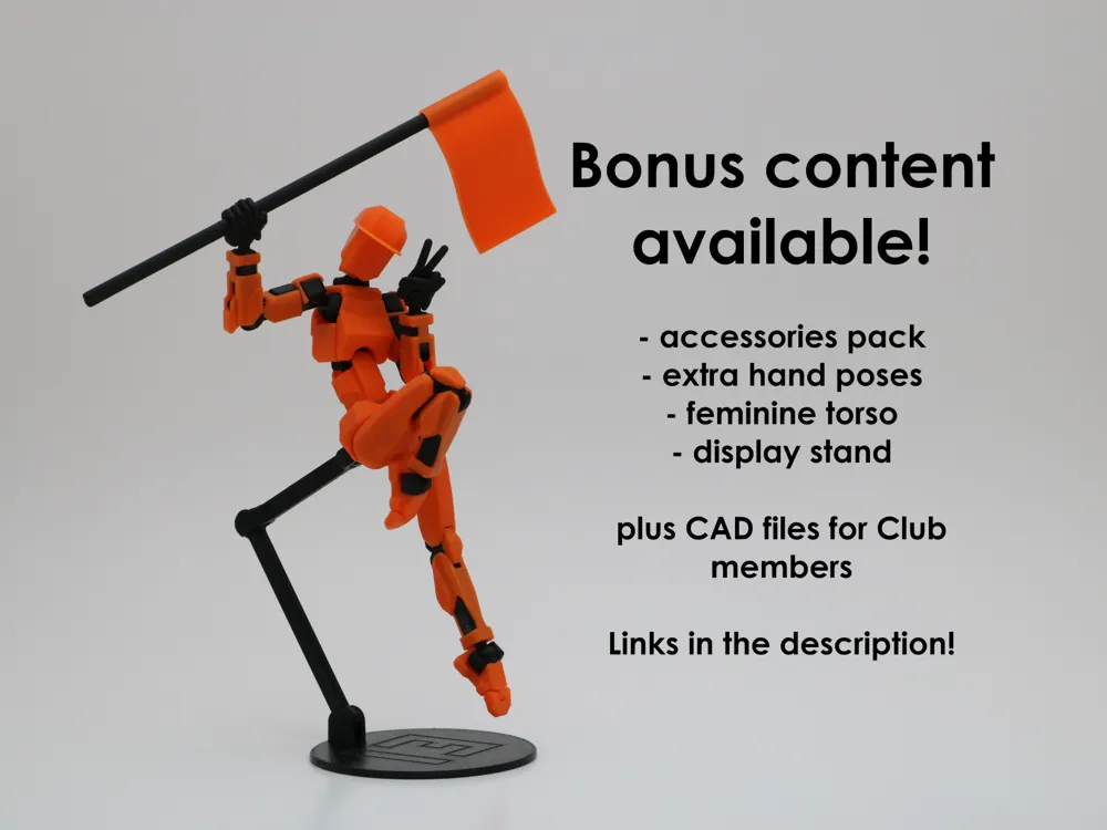 Dummy 13 - version 1.0! by Lucky 13 Toys MakerWorld: Download Free 3D ...