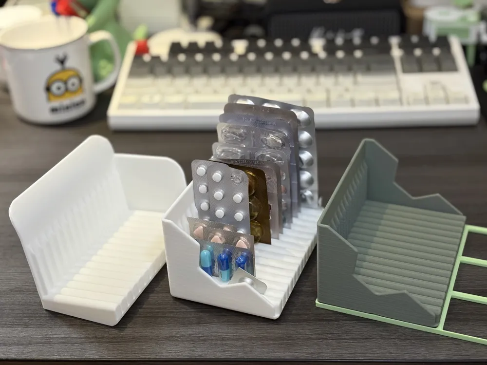 Medicine Blister Pack Storage Box (15 plates) by hyc_minions MakerWorld ...