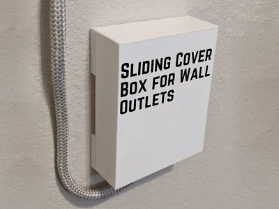 Sliding Cover Box for Wall Outlets by Aptimex MakerWorld: Download Free ...
