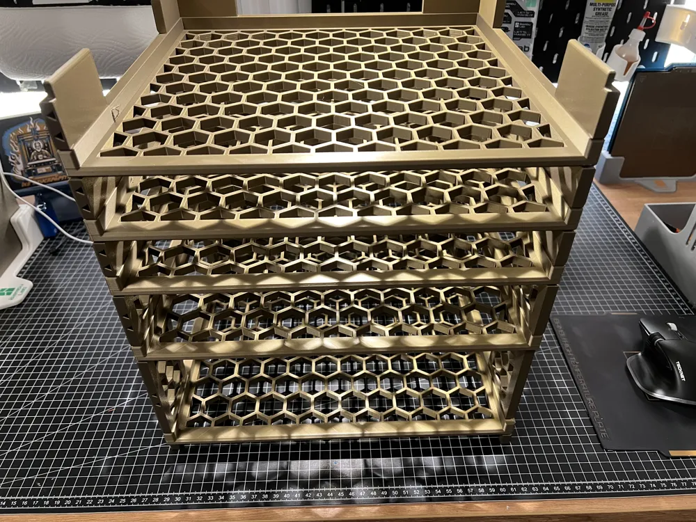 Modular Shelf for Laser and Cutter Material - Free 3D Print Model ...