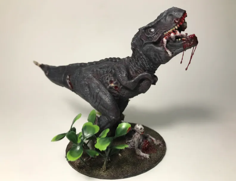 Zombie T-Rex and Friends by mounb - MakerWorld