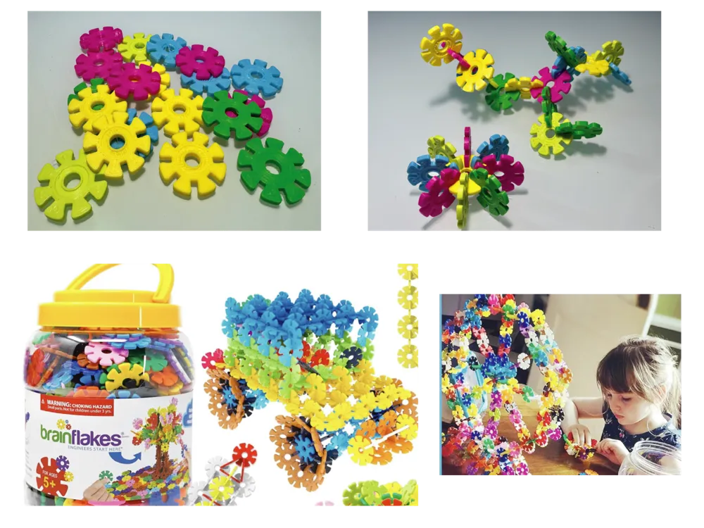 Brain Flakes - Snowflakes - Steckblumen by cforms - MakerWorld