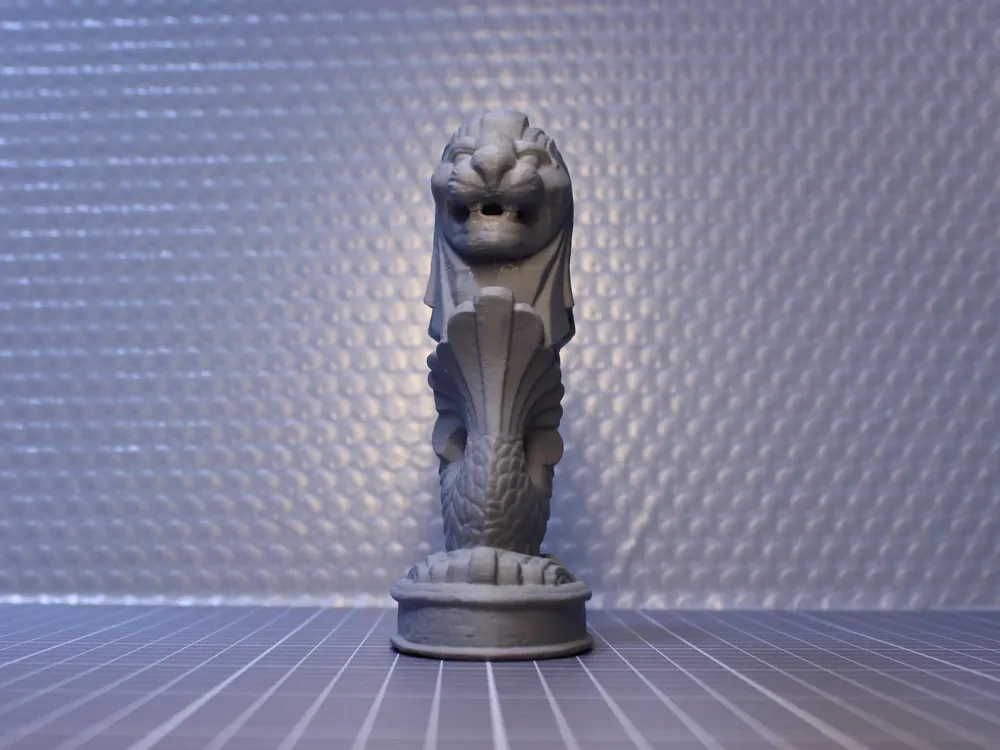 Singapore Merlion Sculpture - Free 3D Print Model - MakerWorld