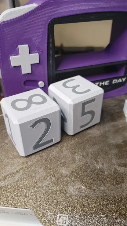 GameBoy Advance Block Calendar by XALT 3D Designs MakerWorld: Download ...