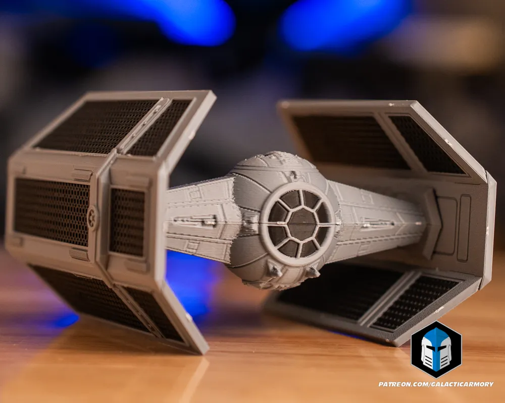 Cartão de Kit TIE Advanced - Modelo gratuito para impressão 3D - MakerWorld