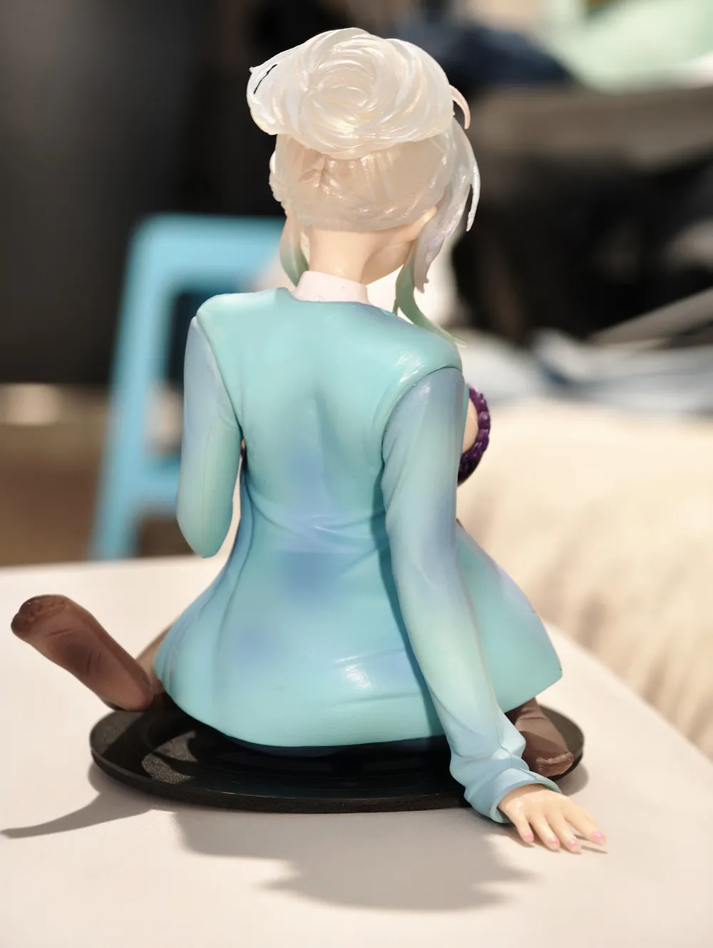 Stunning texture! Yuki-onna the Widow Figure Model, Disassembled for ...
