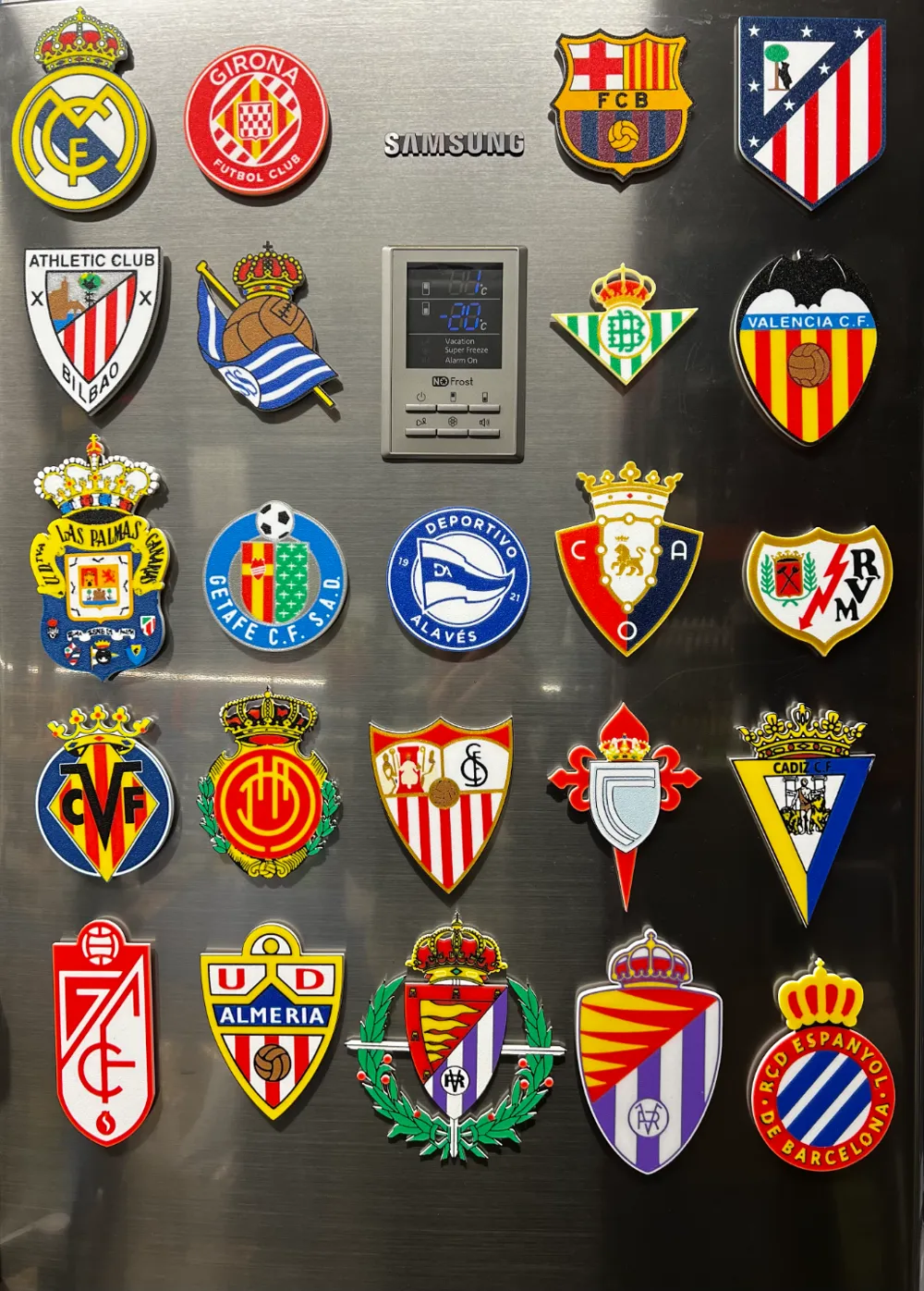 All Spanish Football League 1st Division and Coaster by Culebra ...