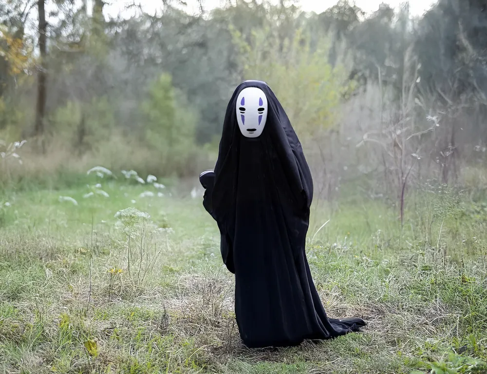 SPIRITED AWAY Miyazaki - No Face MASK Cosplay by Arganoff MakerWorld ...