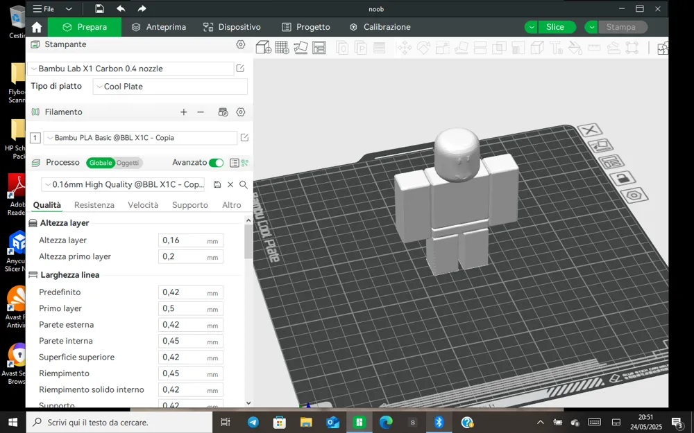 Noob, welcome to Roblox by Aghymaker MakerWorld: Download Free 3D Models