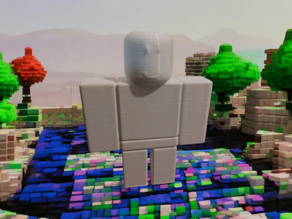 Noob, welcome to Roblox by Aghymaker MakerWorld: Download Free 3D Models