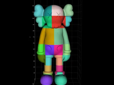 kaws 3d print model download - MakerWorld