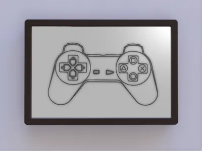 Playstation Console Patent Art (With "PlayStation" text) Remixed by ...